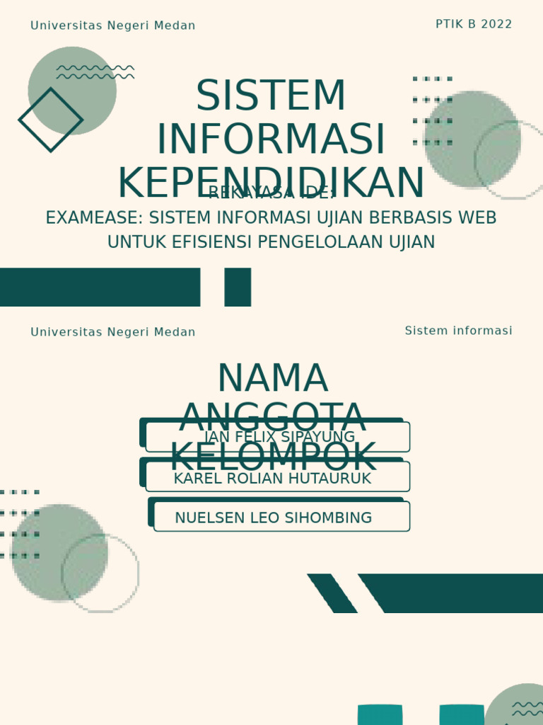 Mini Riset Sistem Informasi Kependidikan | PDF