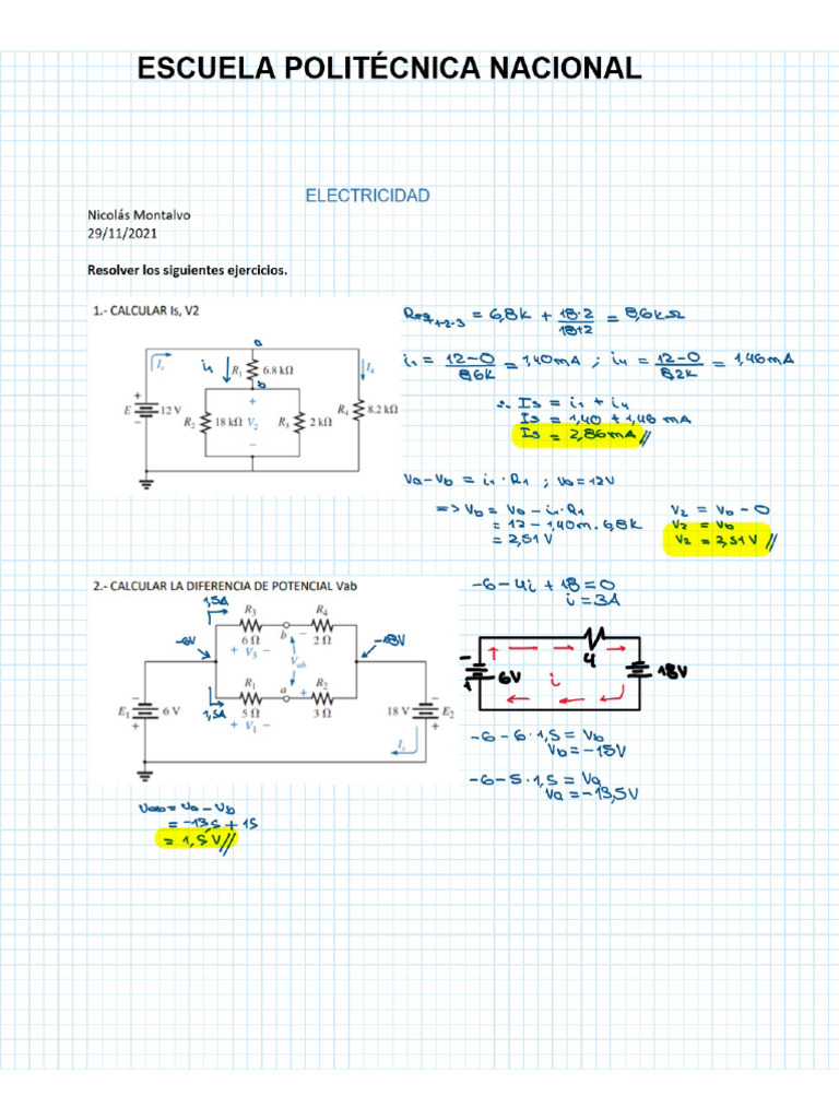 Deber 1 Nicolás Montalvo | PDF