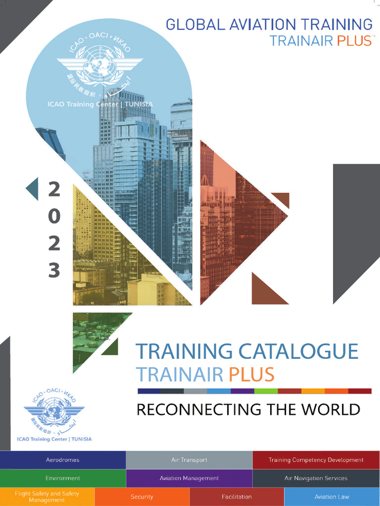 2023-ICAO TRAINAIRPLUS Training Program 2023 | PDF