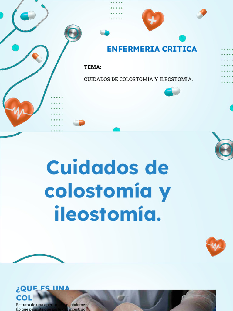 Cuid - Colostomia Ileostomia | PDF