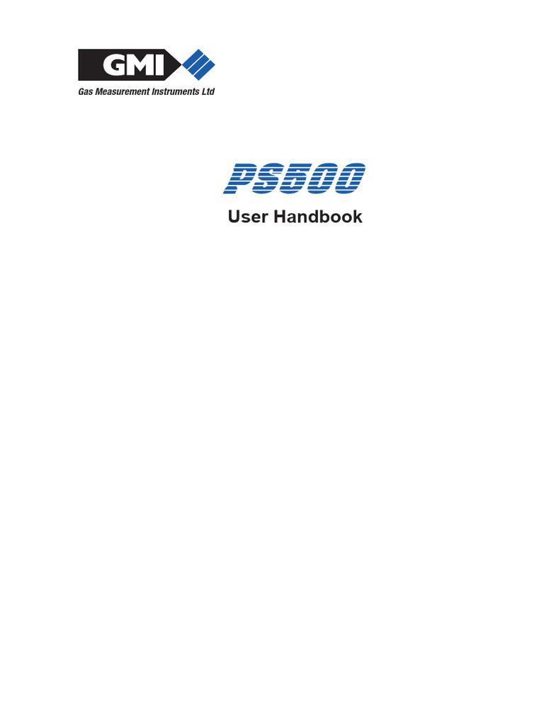 Ps 500 User Handbook | PDF