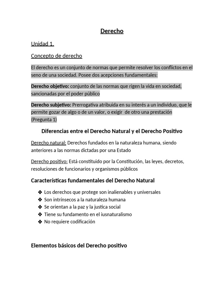 Derecho | PDF