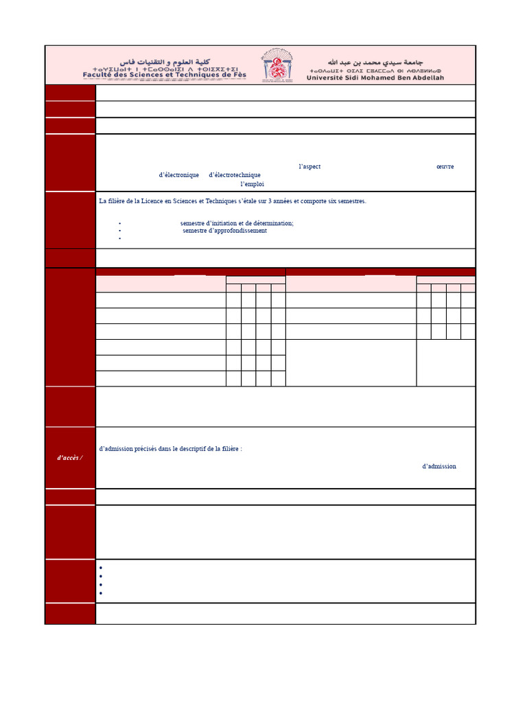 Fiche Technique LST GE | PDF