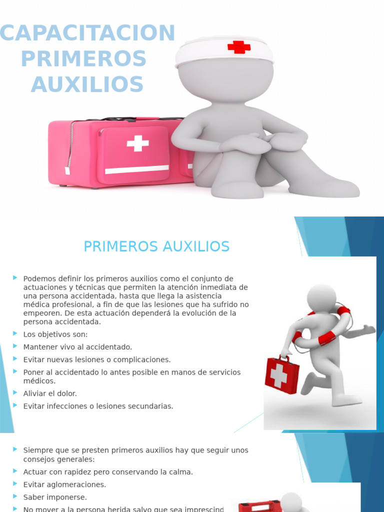 Capacitacion Primeros Auxilios General | PDF