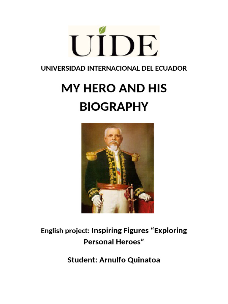 Eloy Alfaro My Hero | PDF