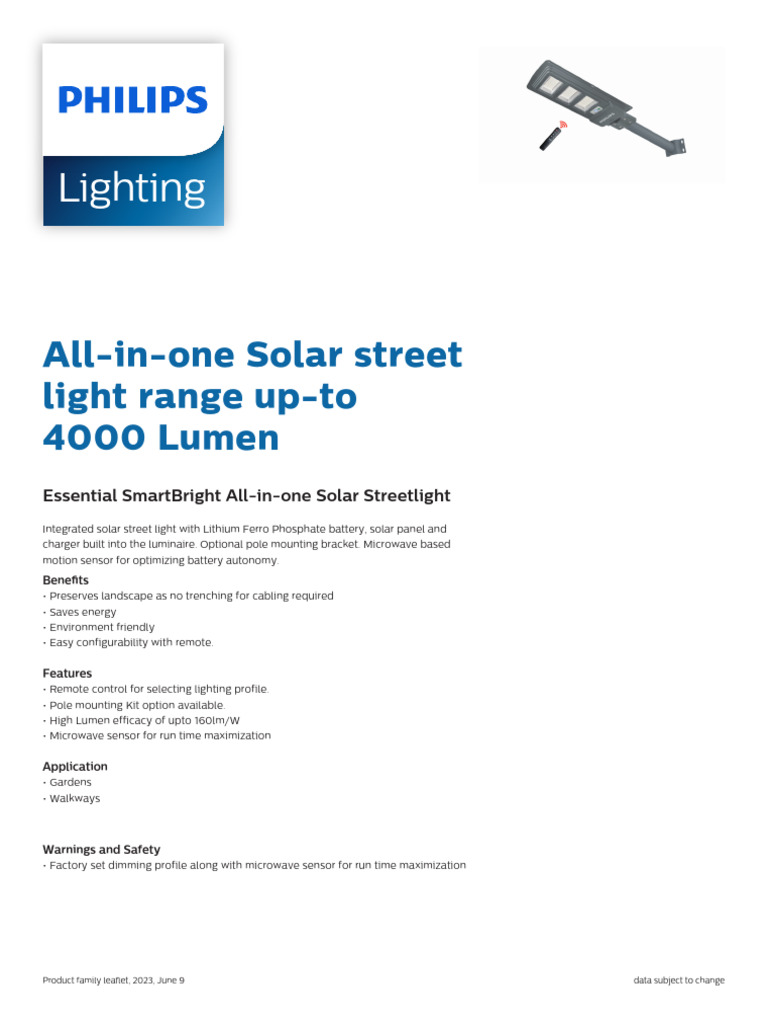 PHILIPS ENALocalized Commercial Leaflet | PDF