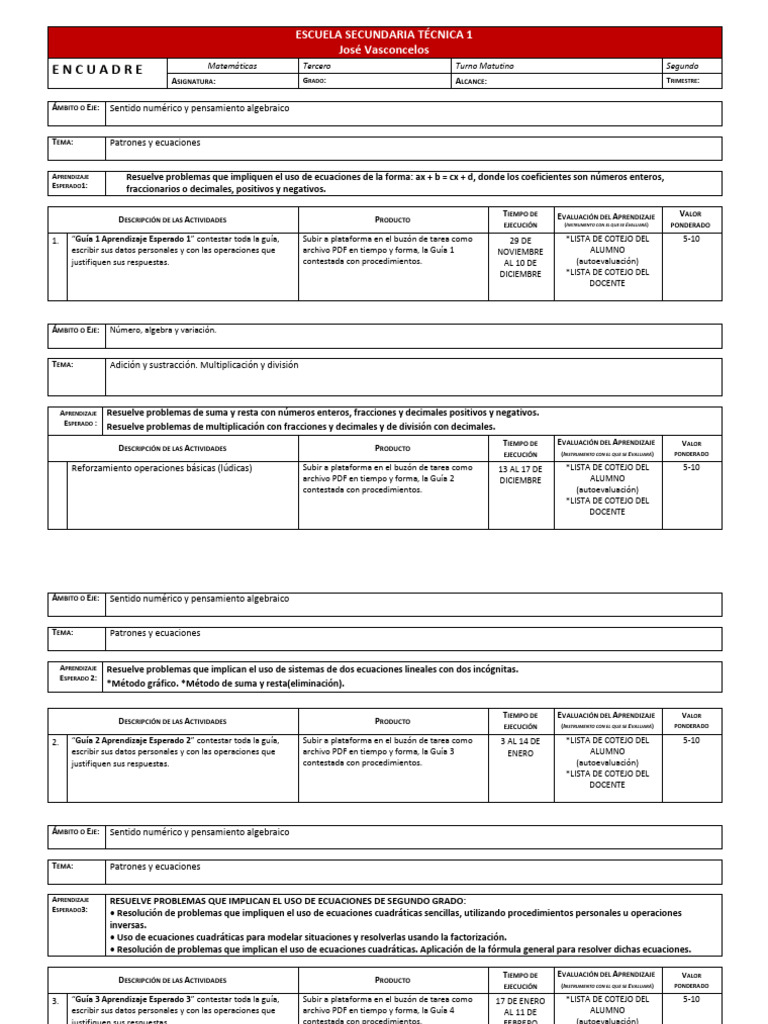Enc Mat3 T2 TM | PDF