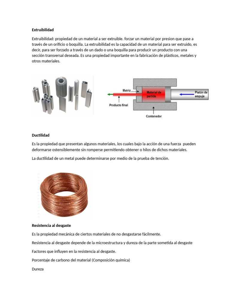 Extruibilidad | PDF | Hogar, jardinería y bricolaje | Ciencia y matemáticas