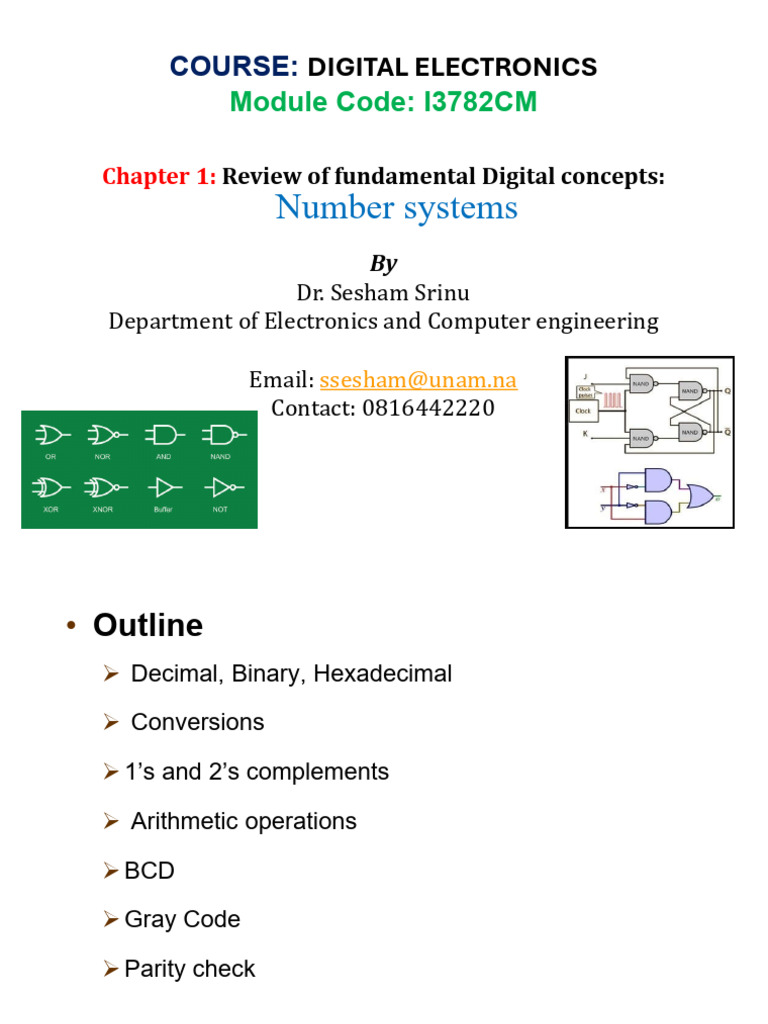 DE CLASS2 PPT Final | PDF