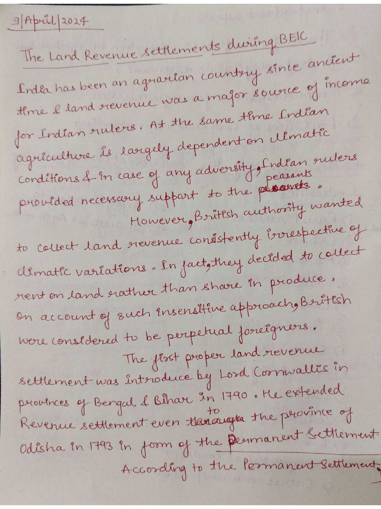 Modern India Rashid Sir | PDF