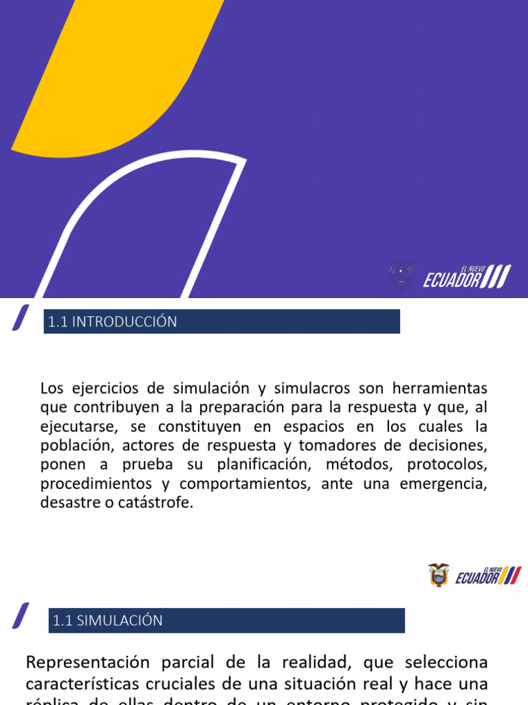2-SIMULACROS Y SIMULACIONES 2024-Ok | PDF