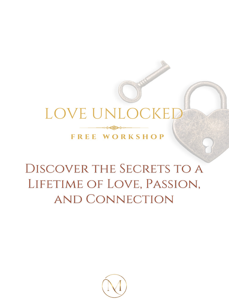 Love Unlocked Workshop | PDF
