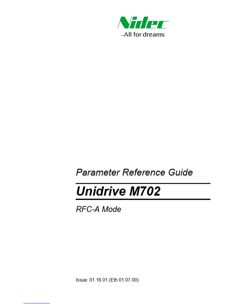 unidrive_m702 | PDF