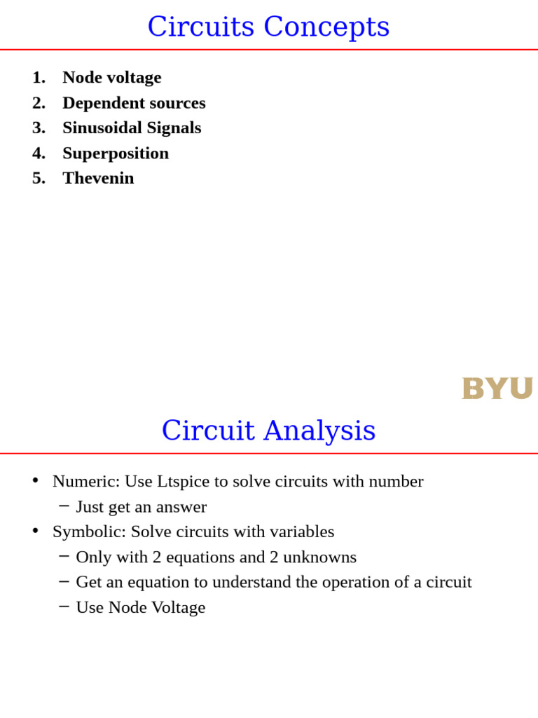 Circuits | PDF