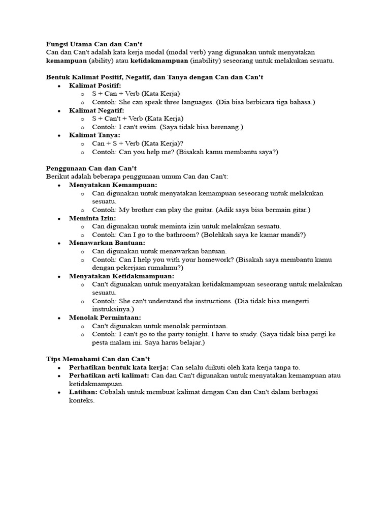 Can Dan Can't | PDF