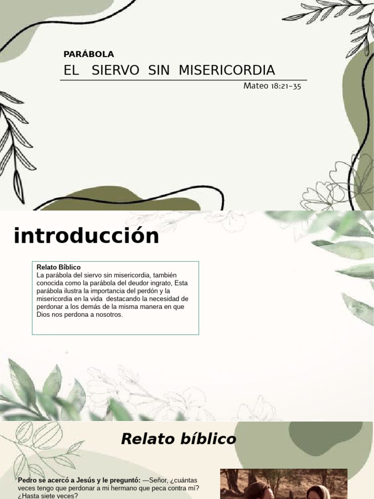 El Siervo Sin Misericordia | PDF