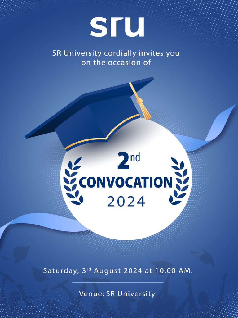 Convocation Invitation Final | PDF Convocation Invitation Final | PDF