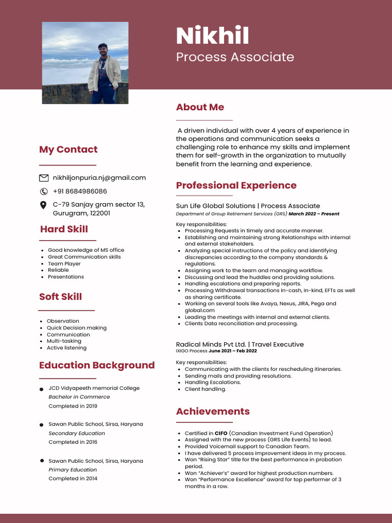 Nikhil's Resume 2023 | PDF