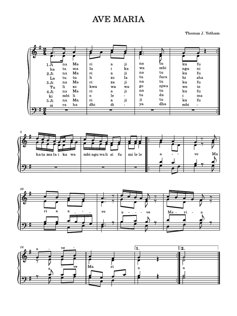 Ave Maria | PDF