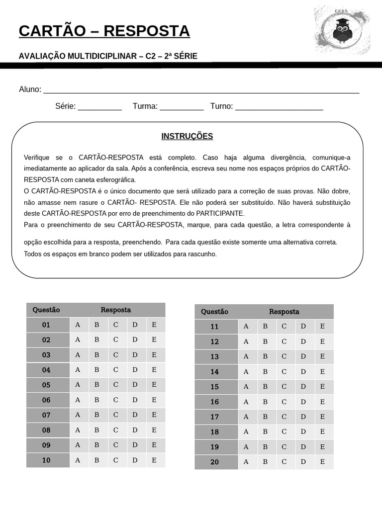 Capa Simulado 2023 | PDF