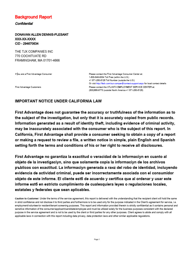 Background Report | PDF