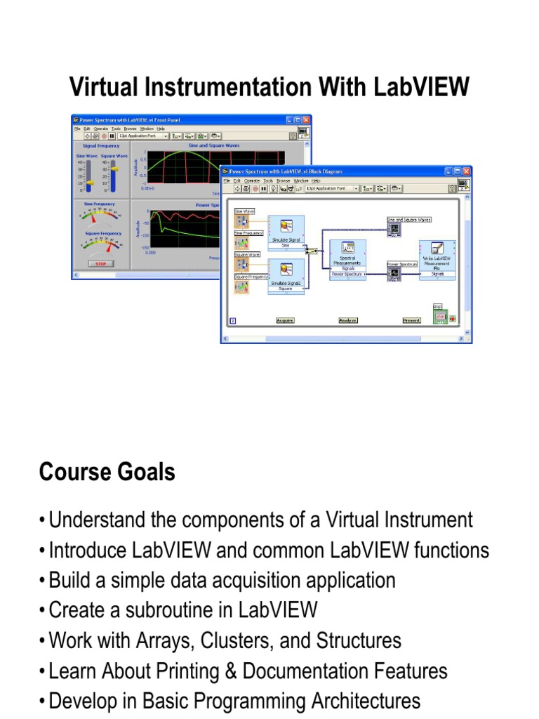 Labview Introduction | PDF | Icon (Computing) | Data Acquisition