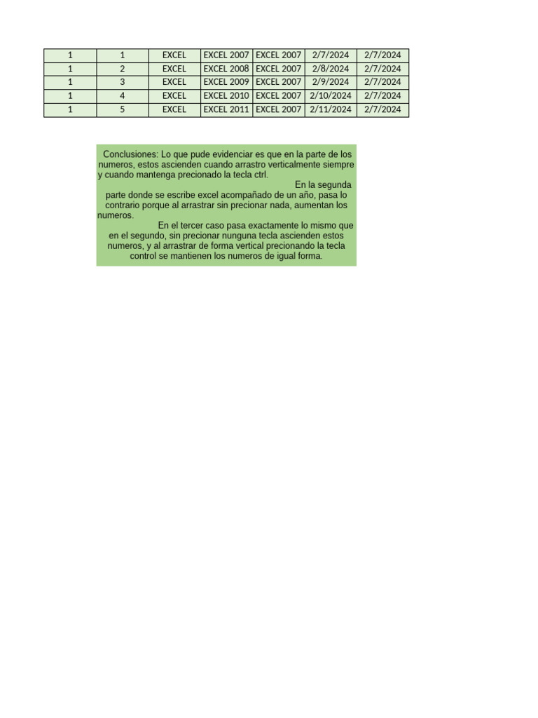 Ejercicios Tic S 1-2-3 | PDF