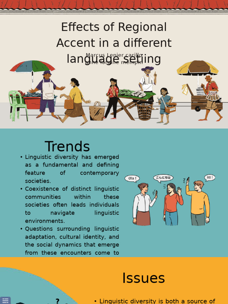 Effects of Regional Accent Ina Different Language Setting | PDF