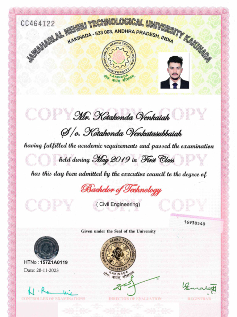Attested Degree | PDF
