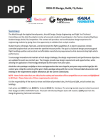 2025-26 Design, Build, Fly Rules | PDF | Faq | Airplane