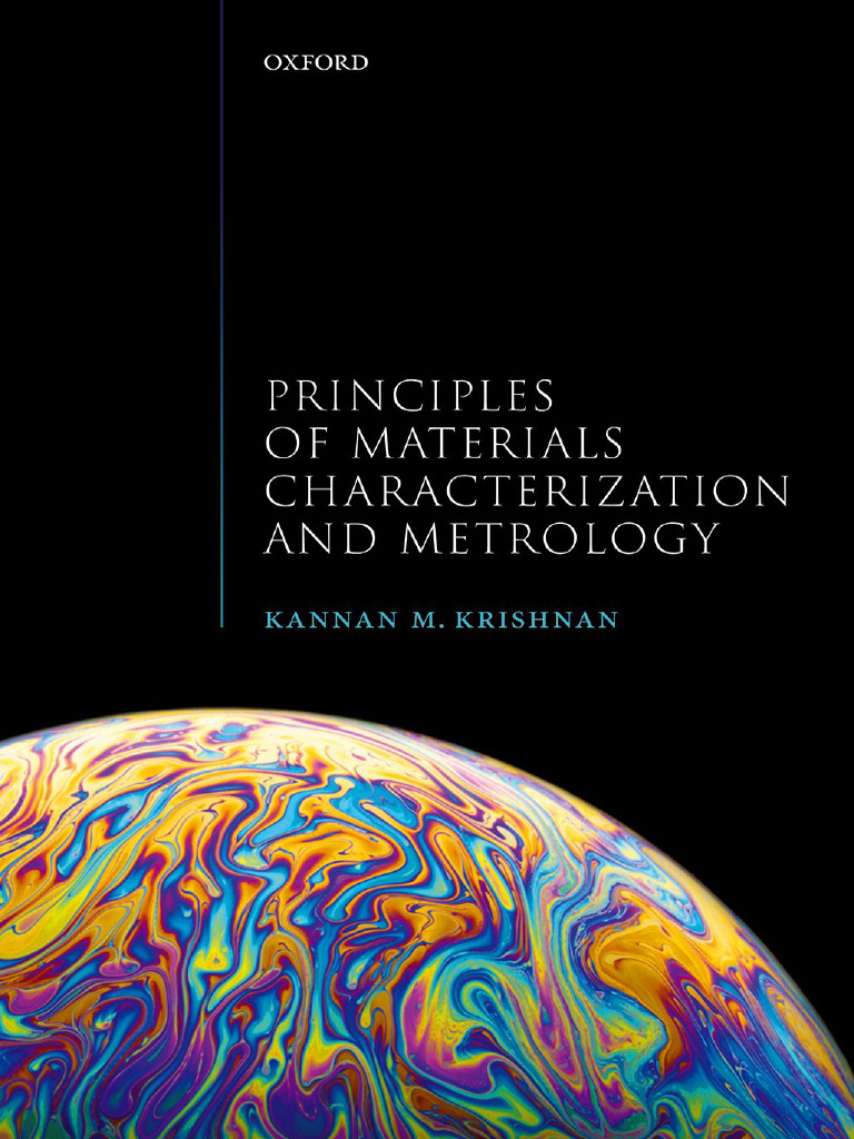 Principles of Materials Characterization and Metrology by Kannan | PDF ...