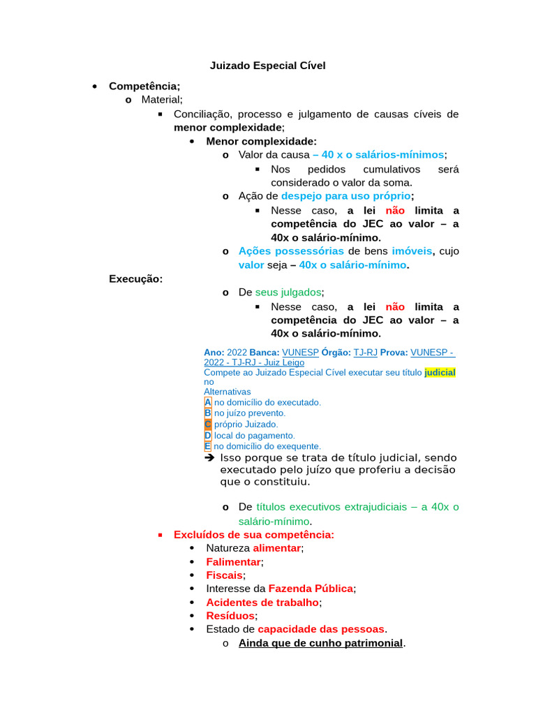 40 X o Salários-Mínimos: Seus Julgados | PDF