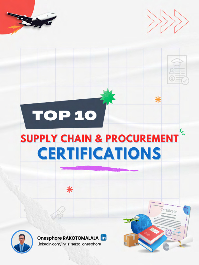 Top 10 SCM - Procurement Certifications | PDF