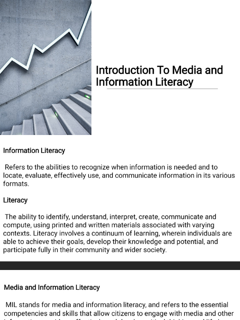 Introduction To Media and Information Literacy - 072512 | PDF