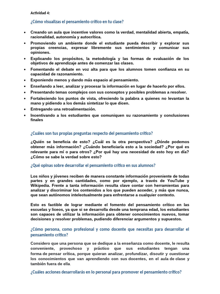 ACTIVIDAD 4 MODULO 2 | PDF