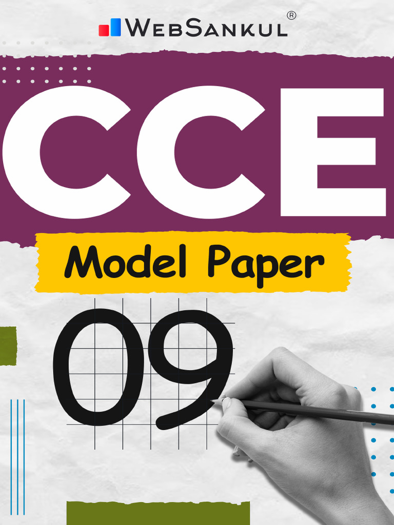 CCE Model Paper 09 by WebSankul | PDF
