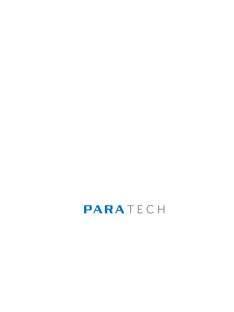 Paratech Installation Manual - 151229 | PDF