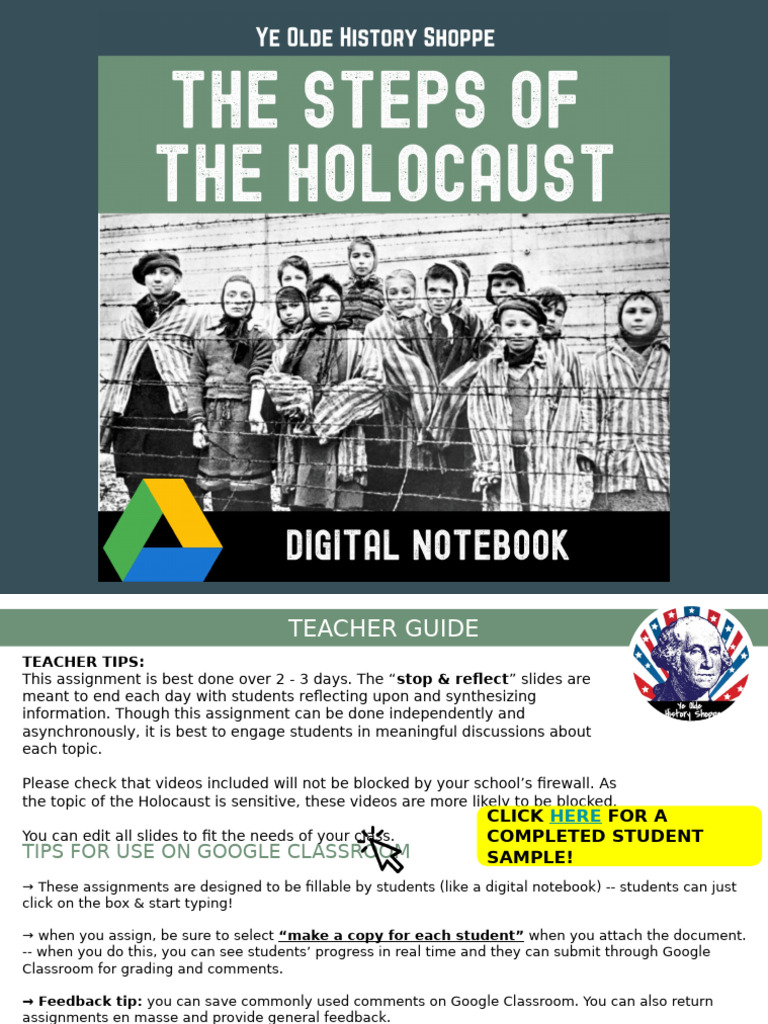 Steps of The Holocaust | PDF