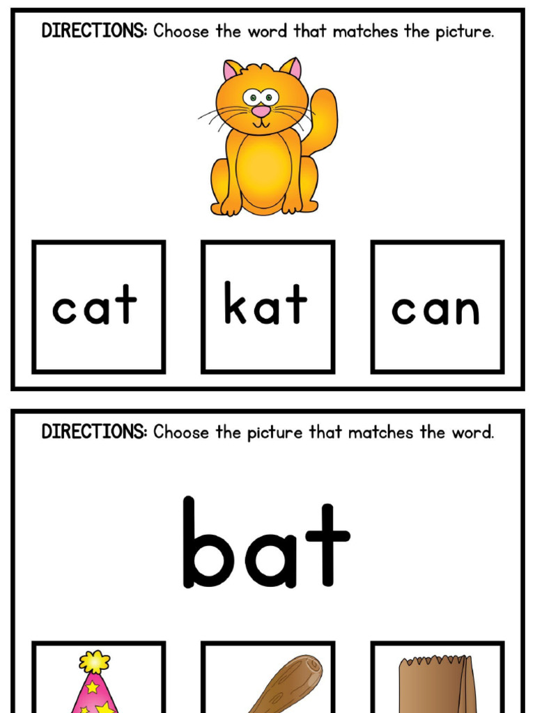 CVC Short A Interactive Practice | PDF