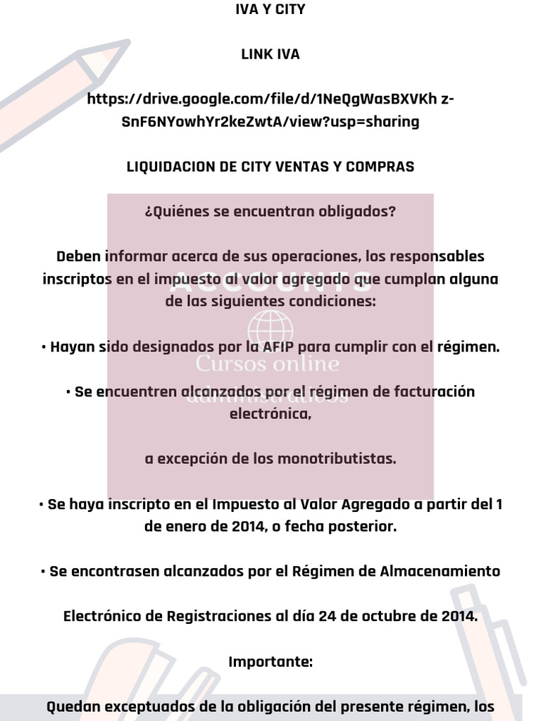 IVA Y CITY | PDF