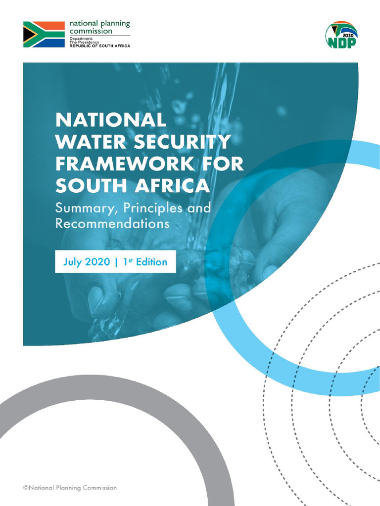 National Water Security Framework For South Africa | PDF