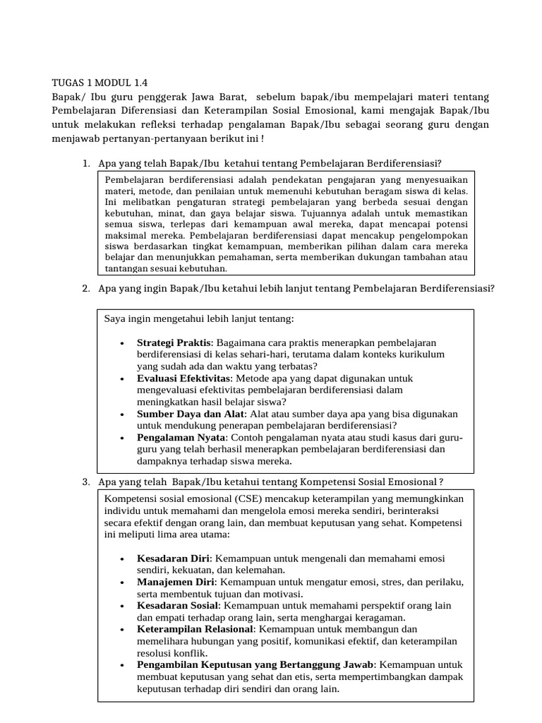 LK MODUL 1.4 LEVEL 1 | PDF LK MODUL 1.4 LEVEL 1 | PDF