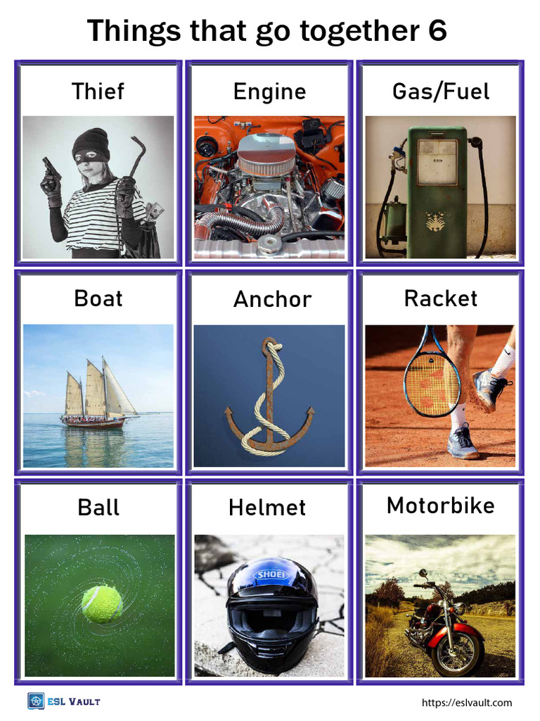 Go Together Words | PDF