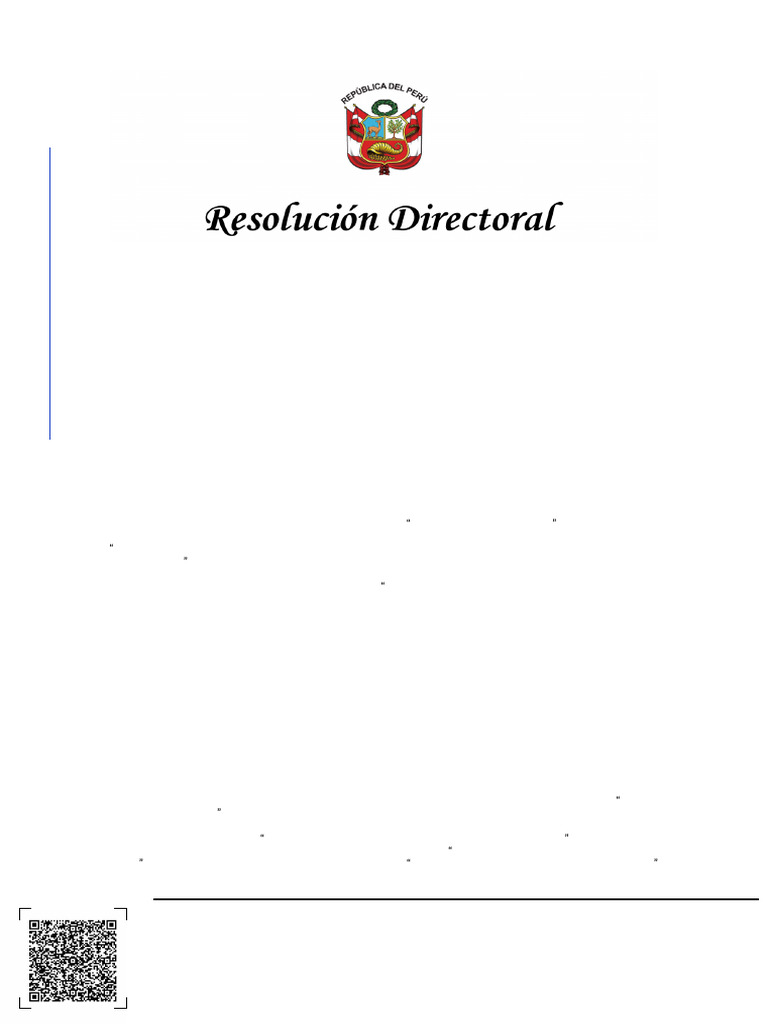 Resolucion Directoral 12375 2024 Ugel01 | PDF