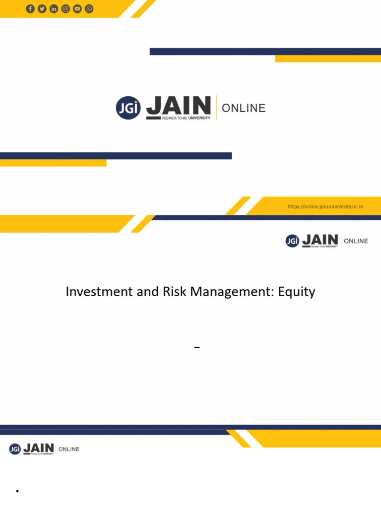 Wealth MGT Mcom 4 Chapter 3 | PDF