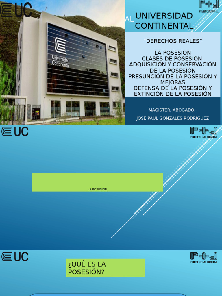 Derechos Reales PPT5 | PDF