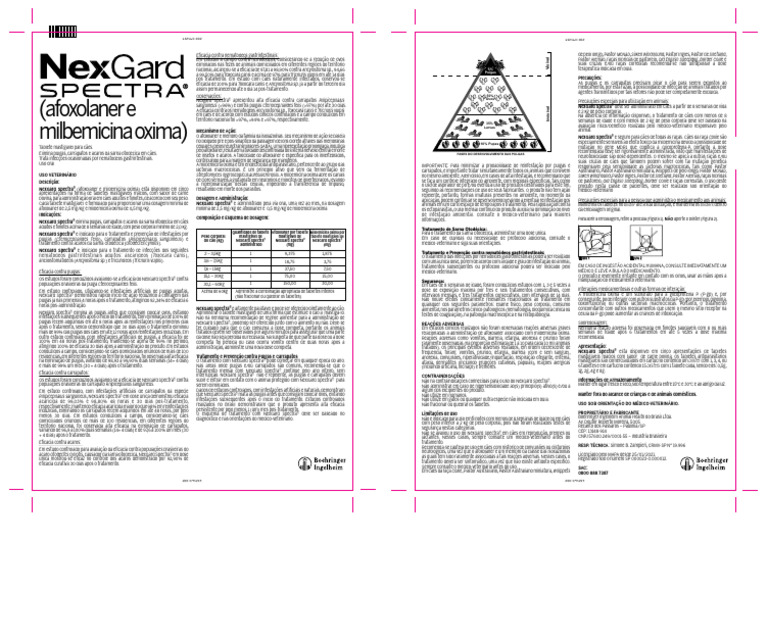 Bula NexGard Spectra | PDF