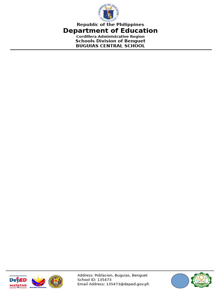 Template With Header and Footer BCS | PDF