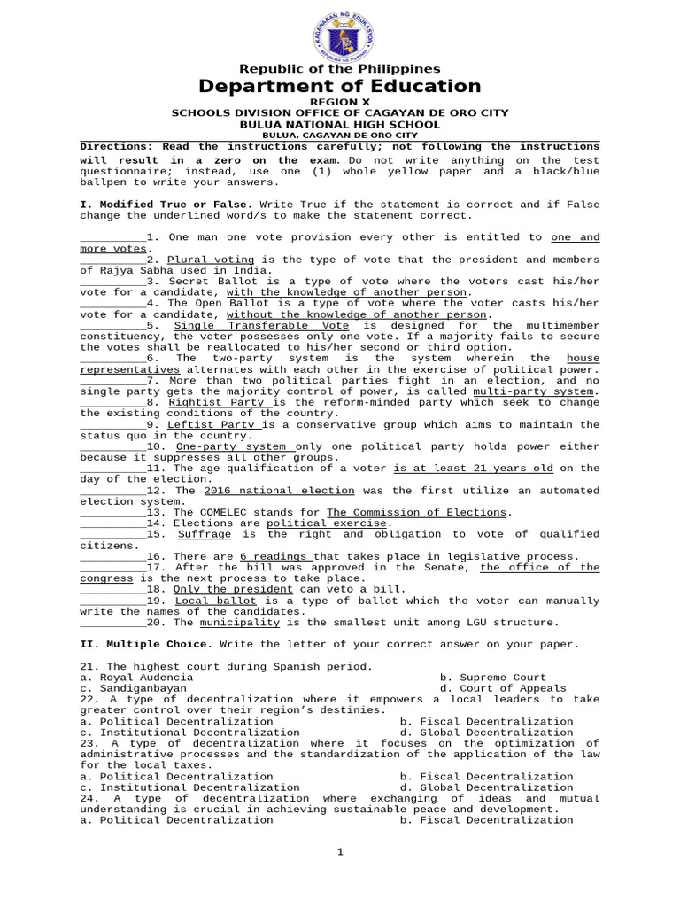 Ppg-Final Exam | PDF