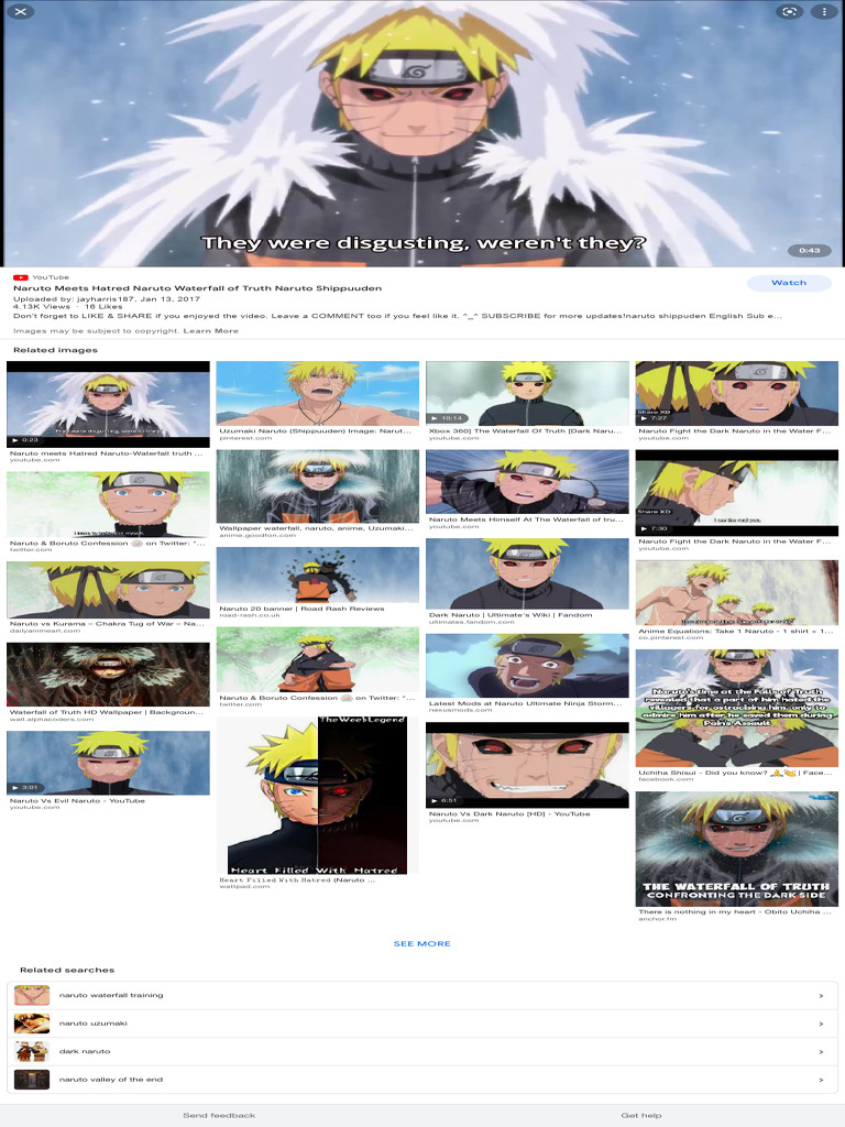 The Truth Waterfall Naruto - Google Search | PDF
